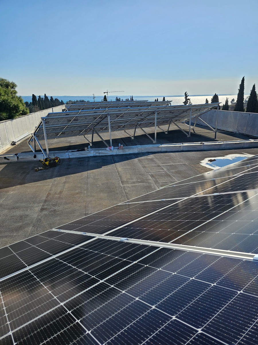 Photovoltaic System Net Metering Adamantios School - Your Builder